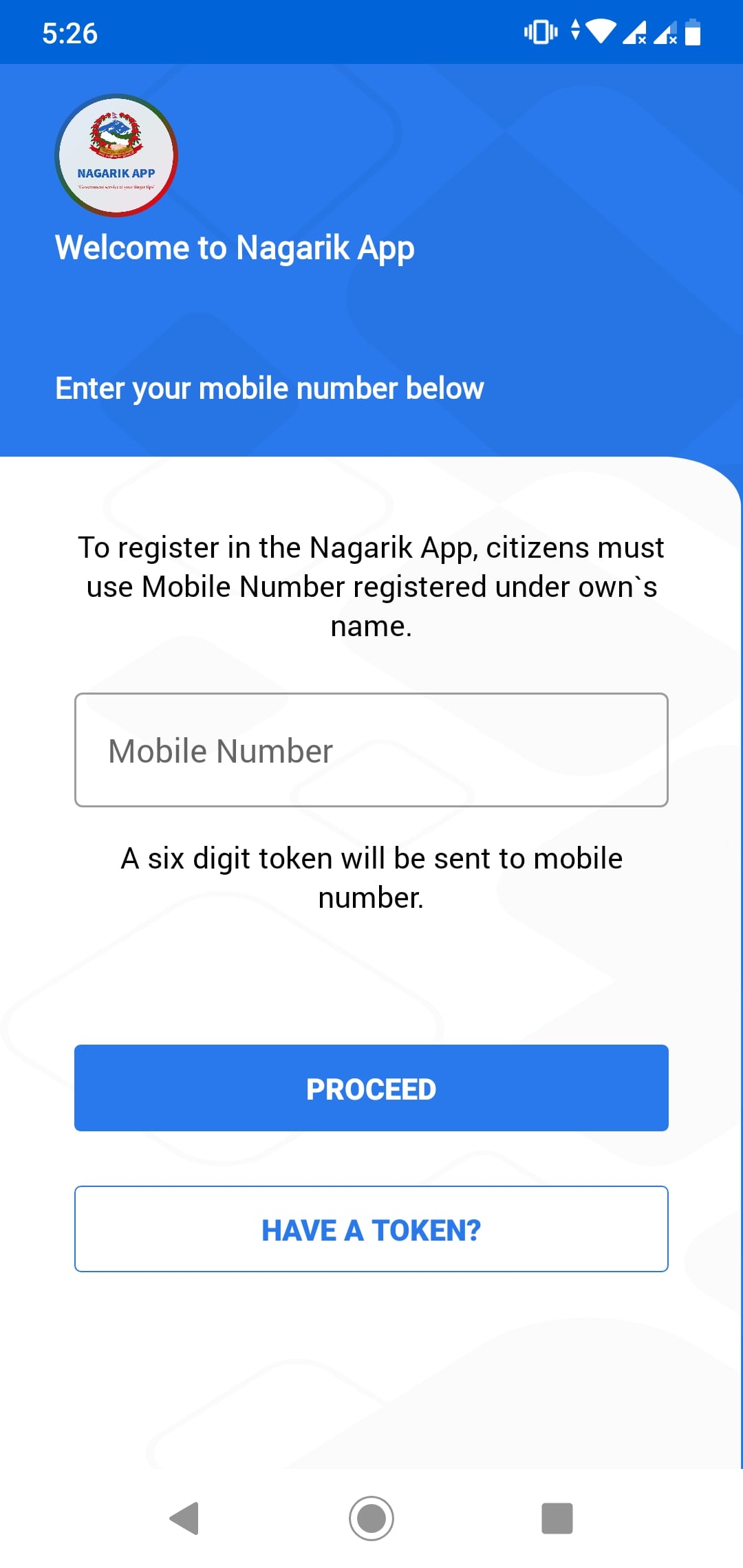 Nagarik App is launched to simplify all Government Services