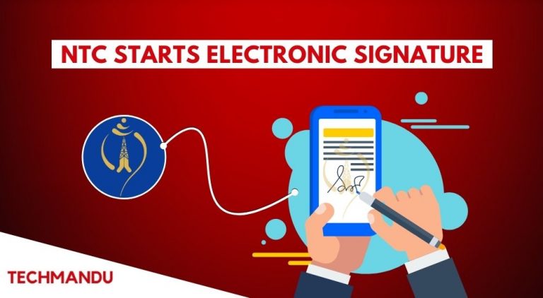 Ntc Starts Electronic Signature System, going digital