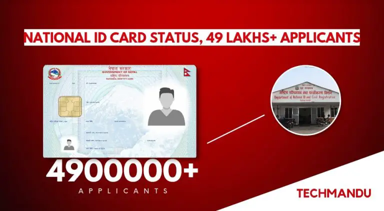 National ID Card Nepal Status, Over 49 Lakhs Applications